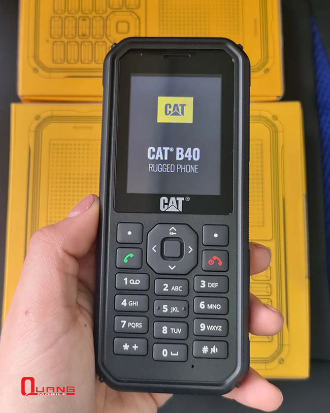 Điện thoại CAT B40 (LTE 4G) | Siêu bền quân đội Mỹ